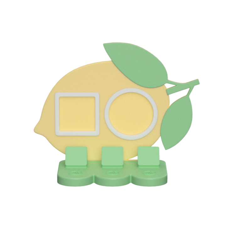 Lemon NFC Stand- 2 Frames- (Design your NFC stand- You Choose base typ ...